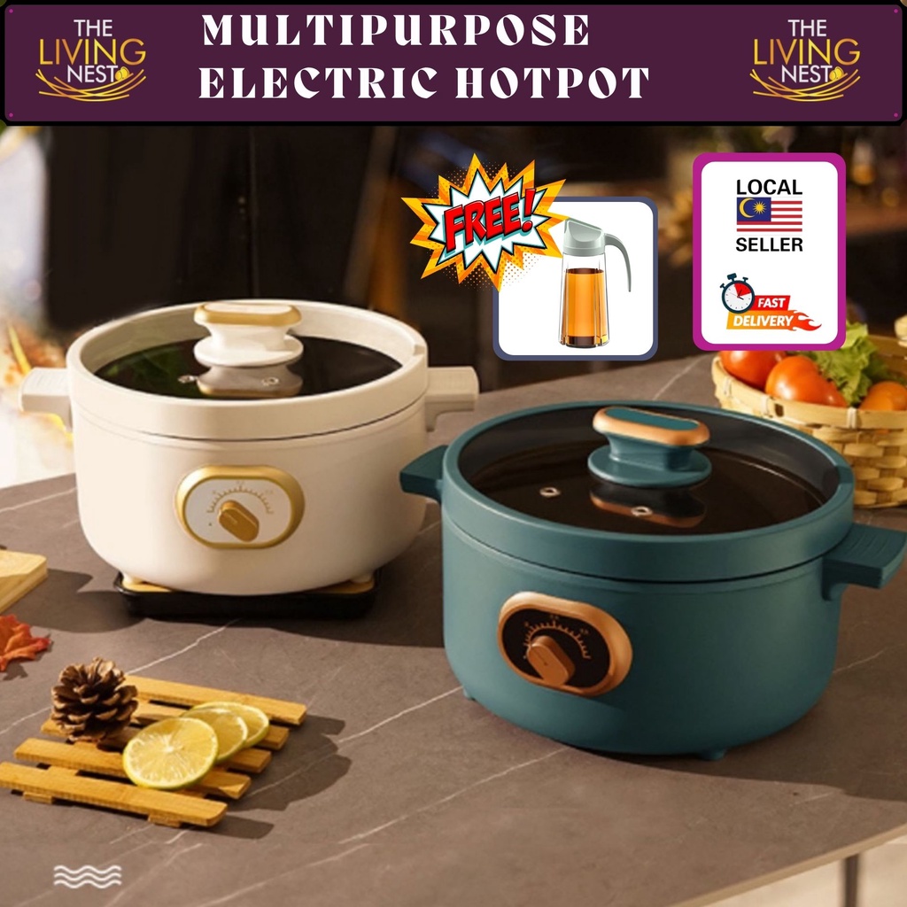 [3L] ELECTRIC MULTI COOKER/ MULTIFUNCTION COOKER/ NON STICK COOKWARE ...