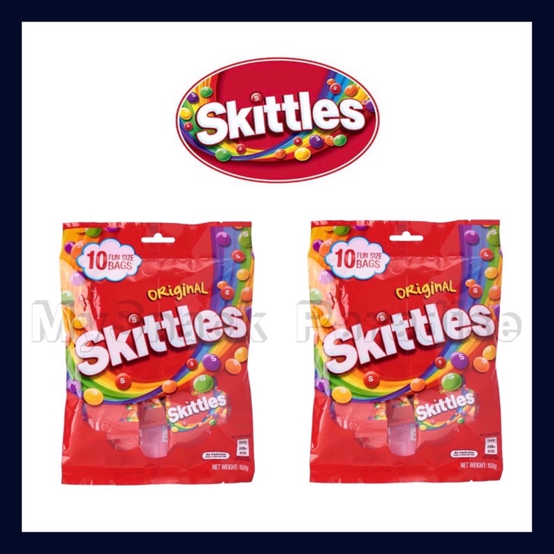 Skittles Original Candies Fun Size ( 10 Mini Size Packs) | Shopee Malaysia