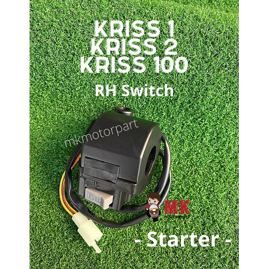 Modenas KRISS 1 / 2 , KRISS100 FL [ RH ] [ STARTER ] RIGHT HANDLE ...