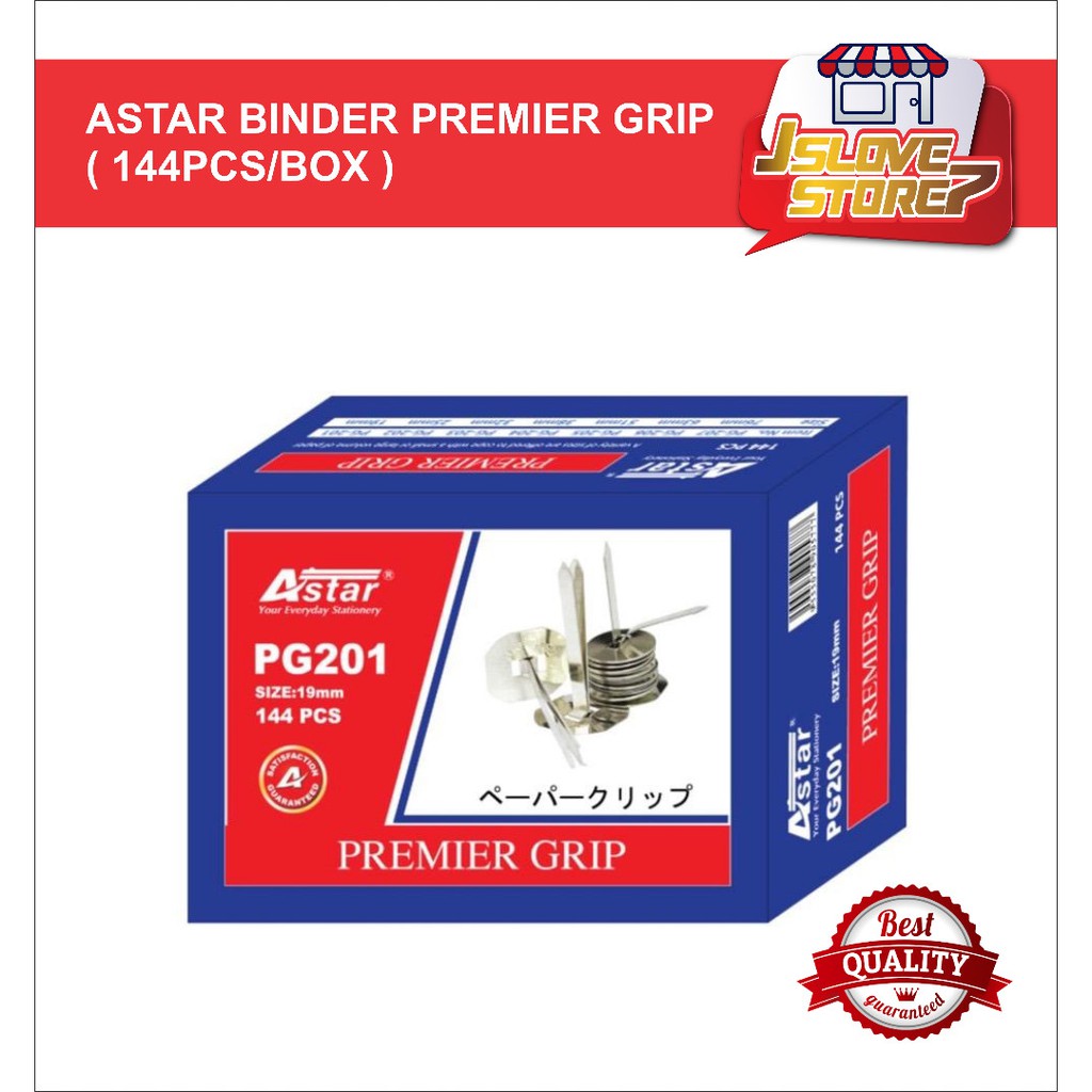 ASTAR BINDER PREMIER GRIP ( 144PCS/BOX ) | Shopee Malaysia