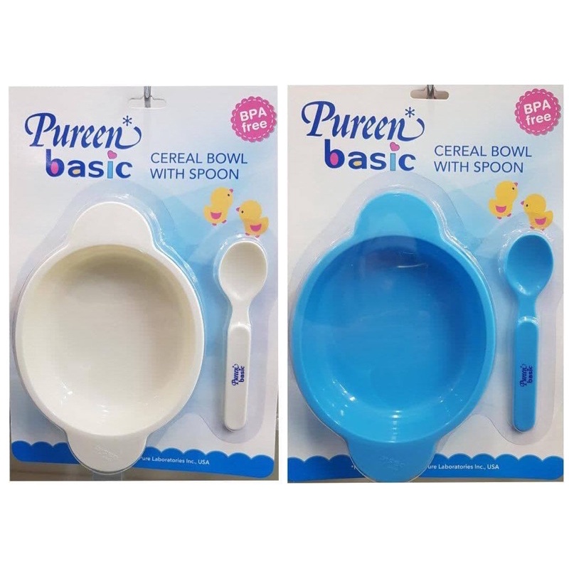 🔥🔥Pureen Basic Cereal Bowl With Spoon🔥🔥 | Shopee Malaysia