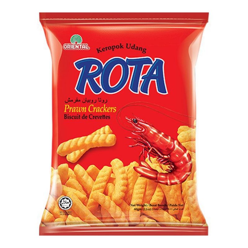 Oriental Rota Prawn Snack 60g | Shopee Malaysia