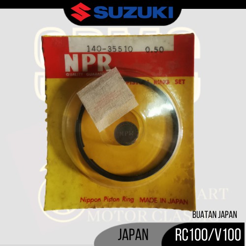 SUZUKI RC100 / V100 Piston Ring | Shopee Malaysia