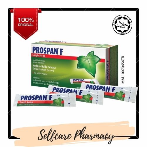 PROSPAN F COUGH SYRUP X 9 STICK PADS (5ML) | Shopee Malaysia