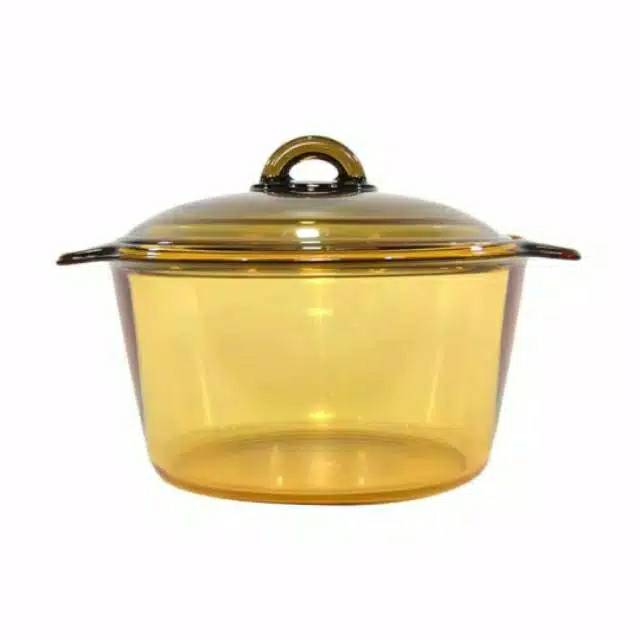 Luminarc Vitro Blooming Amber Casserole 3 Liter - Glass Cooking Pot ...