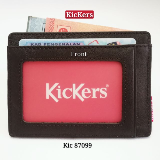 Kickers Genuine Leather Cards Holder (Kic87099) | Shopee Malaysia