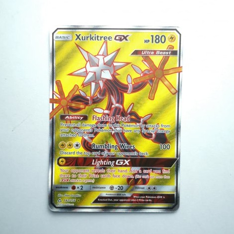 Pokemon Tcg Xurkitree GX - 142/156 - Full Art Ultra Rare | Shopee Malaysia