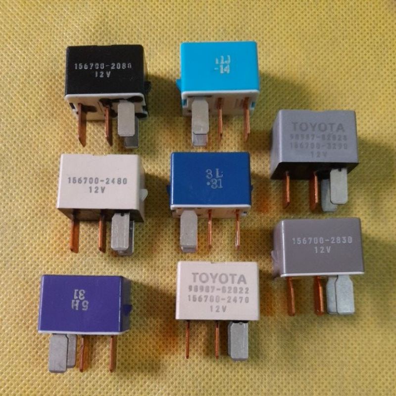 DENSO 4PIN HEAD LAMP RELAY/POWER RELAY ( HALFCUT 💯 MADE IN JAPAN ...