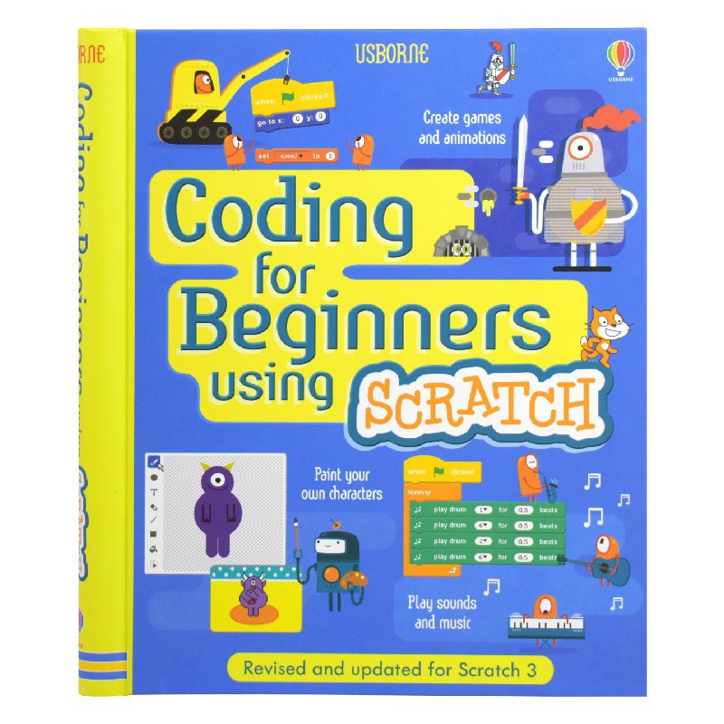 Usborne STEM Coding for Beginners Using Scratch | Shopee Malaysia