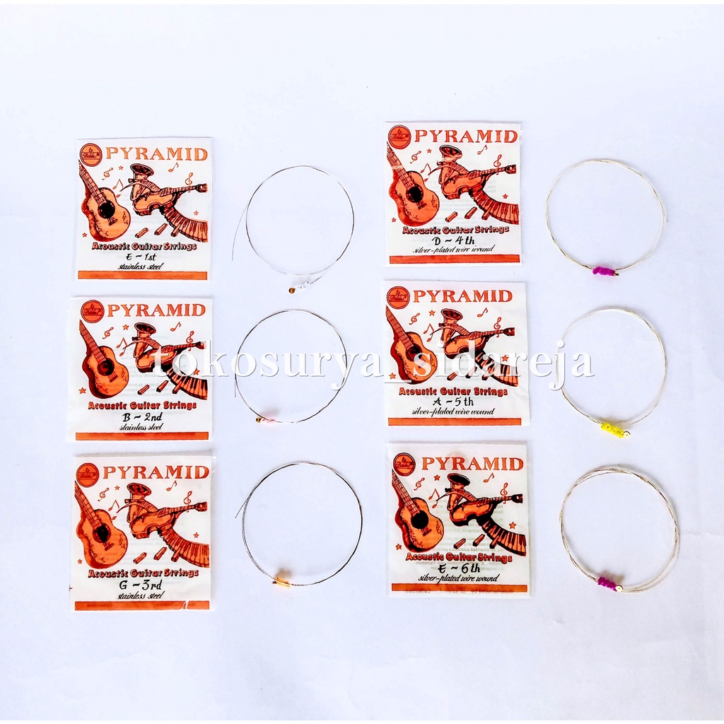 Pyramid Guitar Strings Dozens Latest Series Pyramid String/ 1 Set of ...