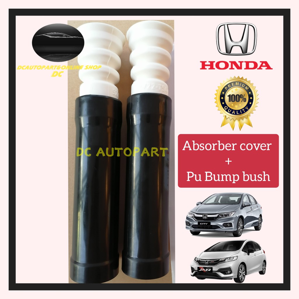HONDA JAZZ T5A CITY T9A GM6 HRV 2014-2018 REAR ABSORBER COVER WITH STOP ...