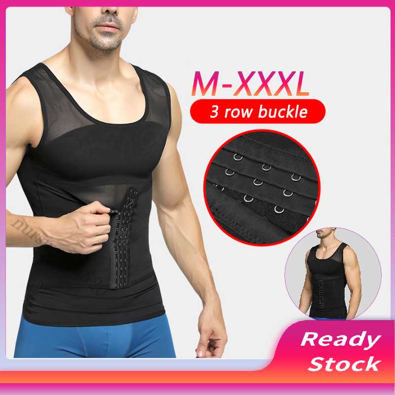 Men's Shapewear Korset Girdle Waist Corset Tights Shaper NY041 | Shopee Malaysia