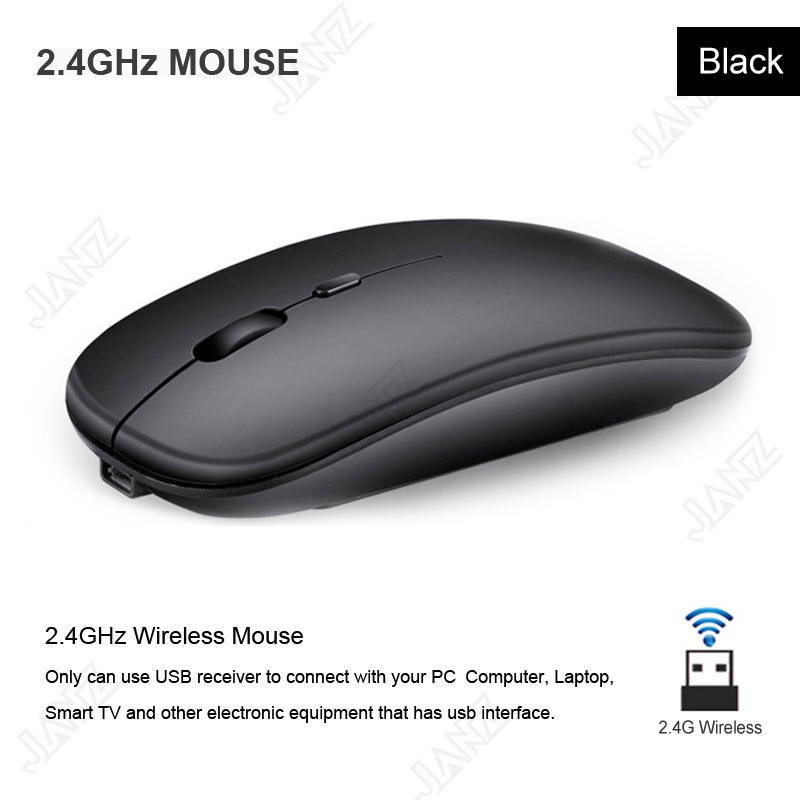 【MY Stock】Wireless Mouse Bluetooth Mouse 2.4GHz Wireless Optical ...