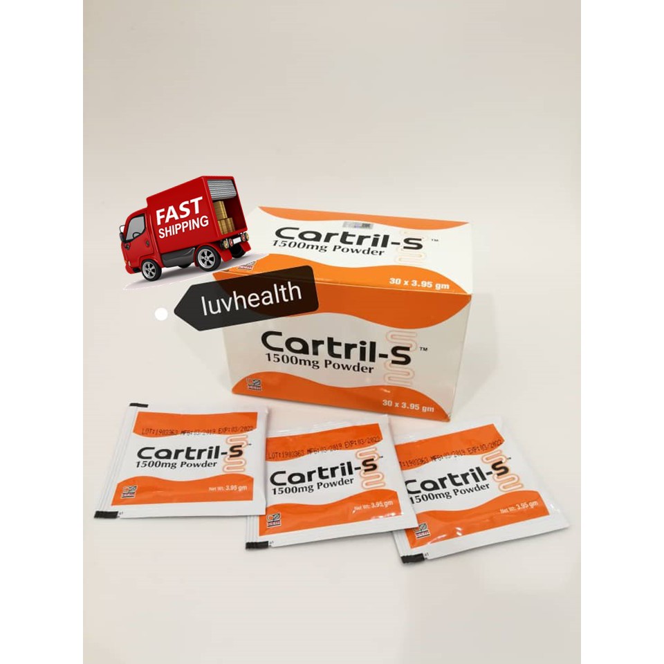 Cartril-S 1500mg Glucosamine Powder (30's x 3.95g) | Shopee Malaysia