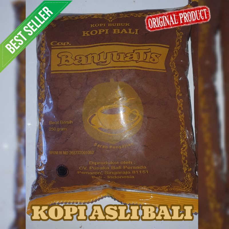 ORIGINAL BALI BANYUATIS COFFEE BY BALI 200gr | Shopee Malaysia