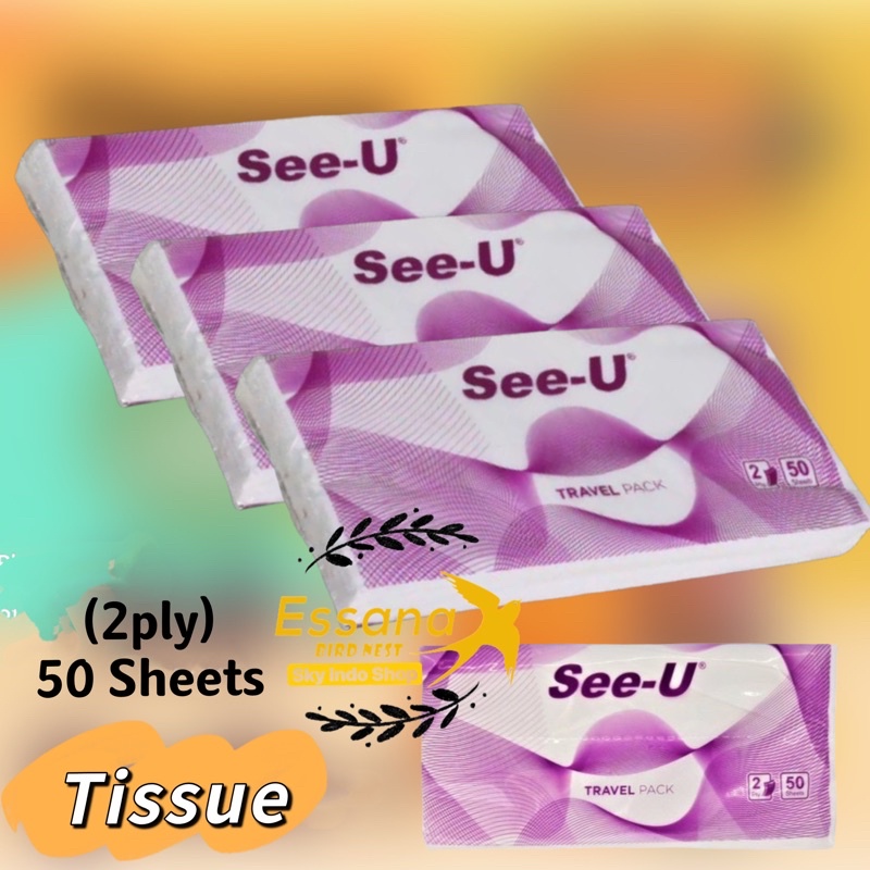 See-u | Multipurpose Facial Tissue (1 Bks Contains 50 Sheets) | Shopee ...