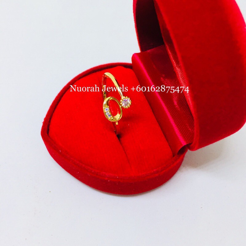 COP 916 | CINCIN 💍 HURUF | BOLEH LARAS⭐TERBARU! Emas Korea •Exclusive ...