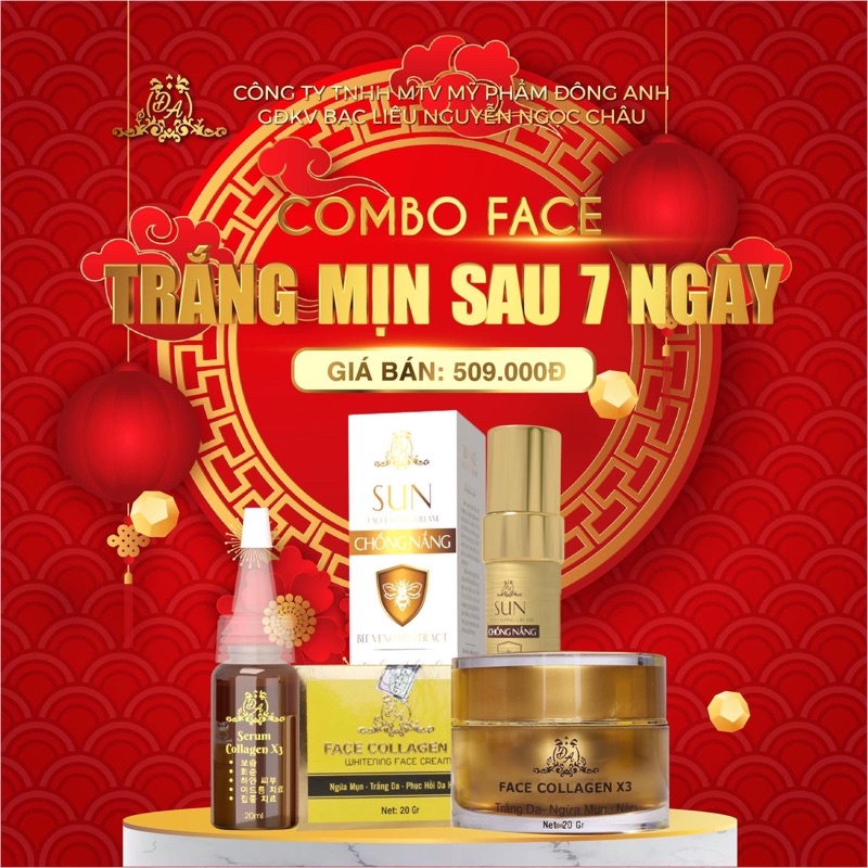 Combo face cream + Collagen serum X3+ Sunscreen X3 | Shopee Malaysia