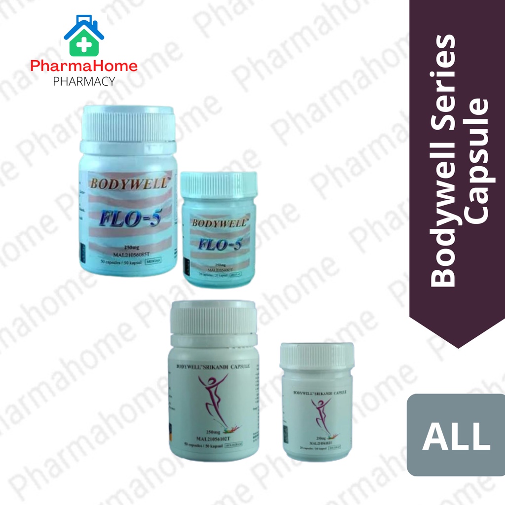Bodywell Series Srikandi / Flo-5 Capsule 20's/50's | Shopee Malaysia