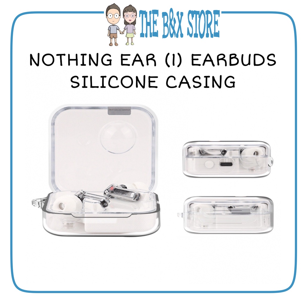 NOTHING Ear 1 One Protective Soft Silicone Case Casing Cover | Shopee ...