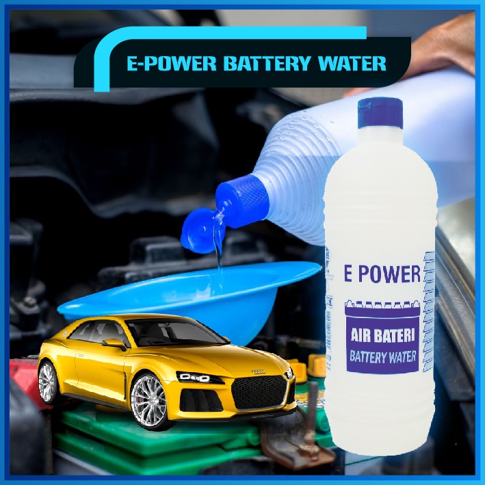 100% Original E-Power Car Battery Water 1L Ready Stock | Shopee Malaysia