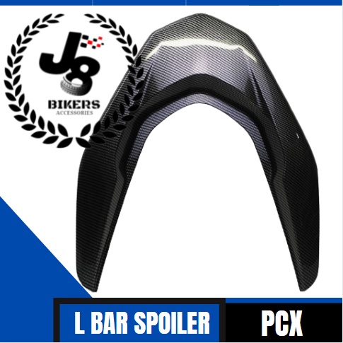 HONDA PCX 2018 -2019 L BAR SPOILER Behel Cover Carbon | Shopee Malaysia