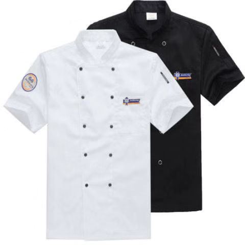 Restaurant hotel Chef uniform Breathable catering chef Work shirt hotel ...