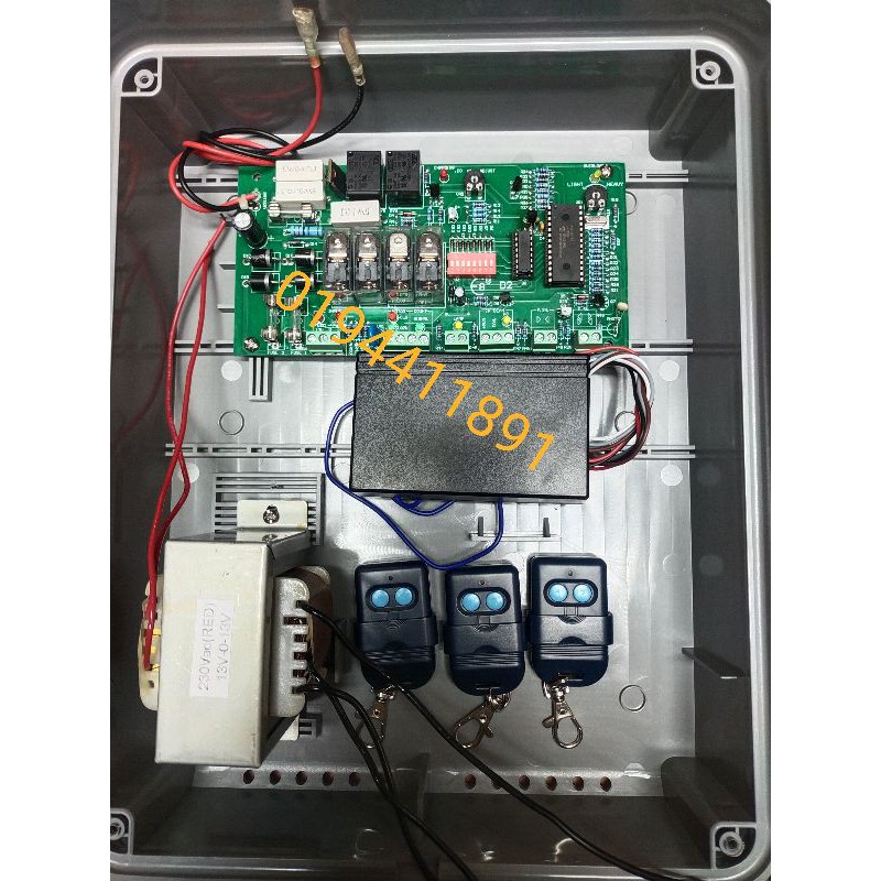 Sliding Autogate Control Box DC Sliding Motor Panel Boxset with ...