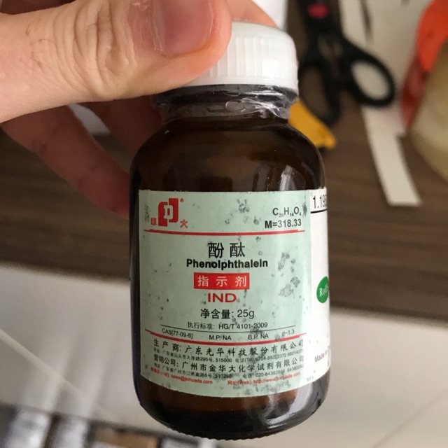 Phenolphthalein Bottle 25g | Shopee Malaysia