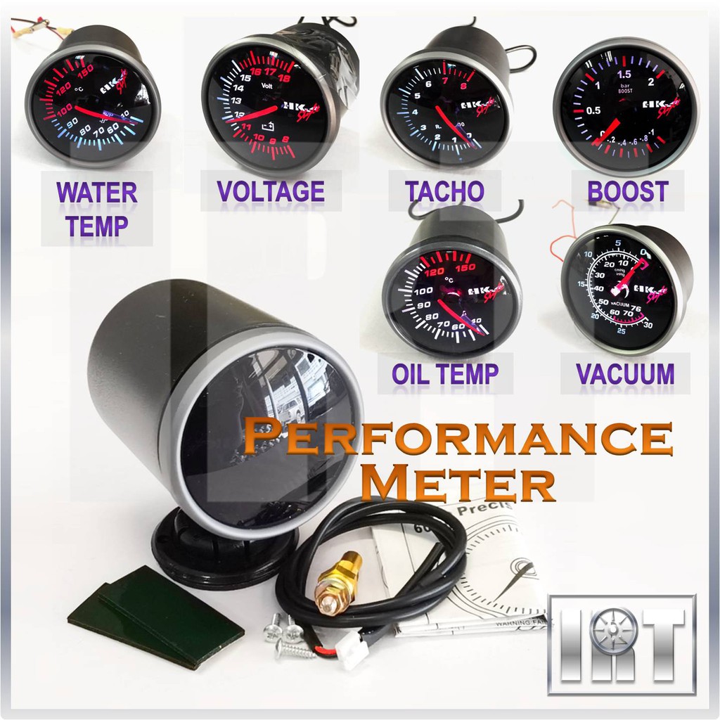 HKS Stepper Motor Smoke Sensor Boost RPM Minyak Oil Temp Pressure Volt ...