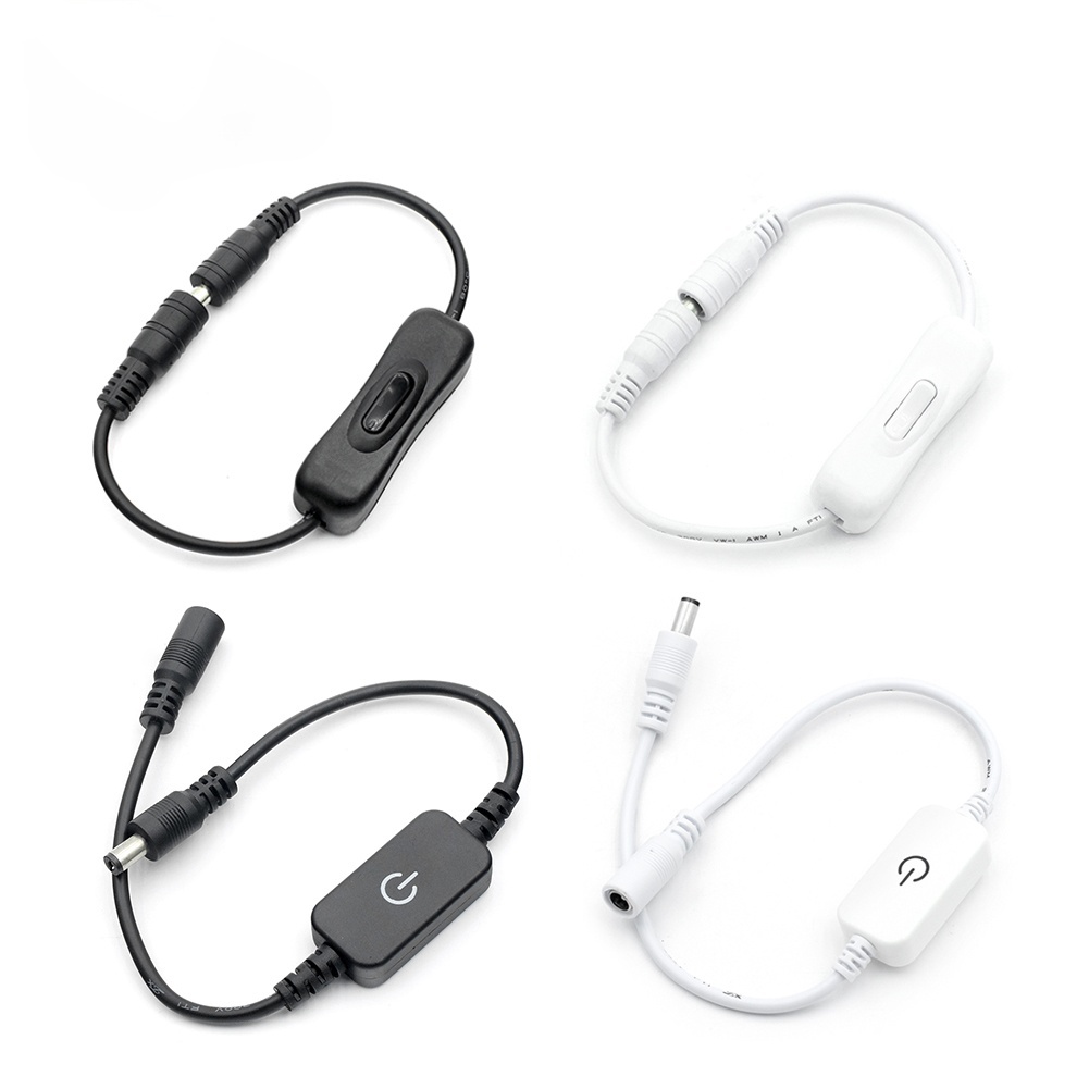 DC Touch Sensor Switch Connector LED Strip Dimmer Controller Dimmable ...