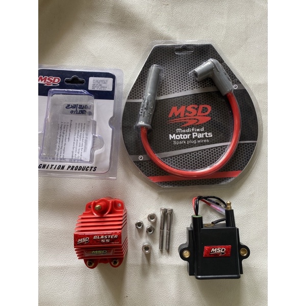MSD racing ignition Plug coil fuel injection/ carburetor model | Shopee ...