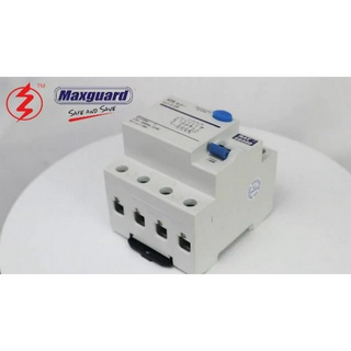 MAXGUARD 40A/ 63A /100A 4Pole 300mA/ 100mA RCCB (ELCB) | Shopee Malaysia