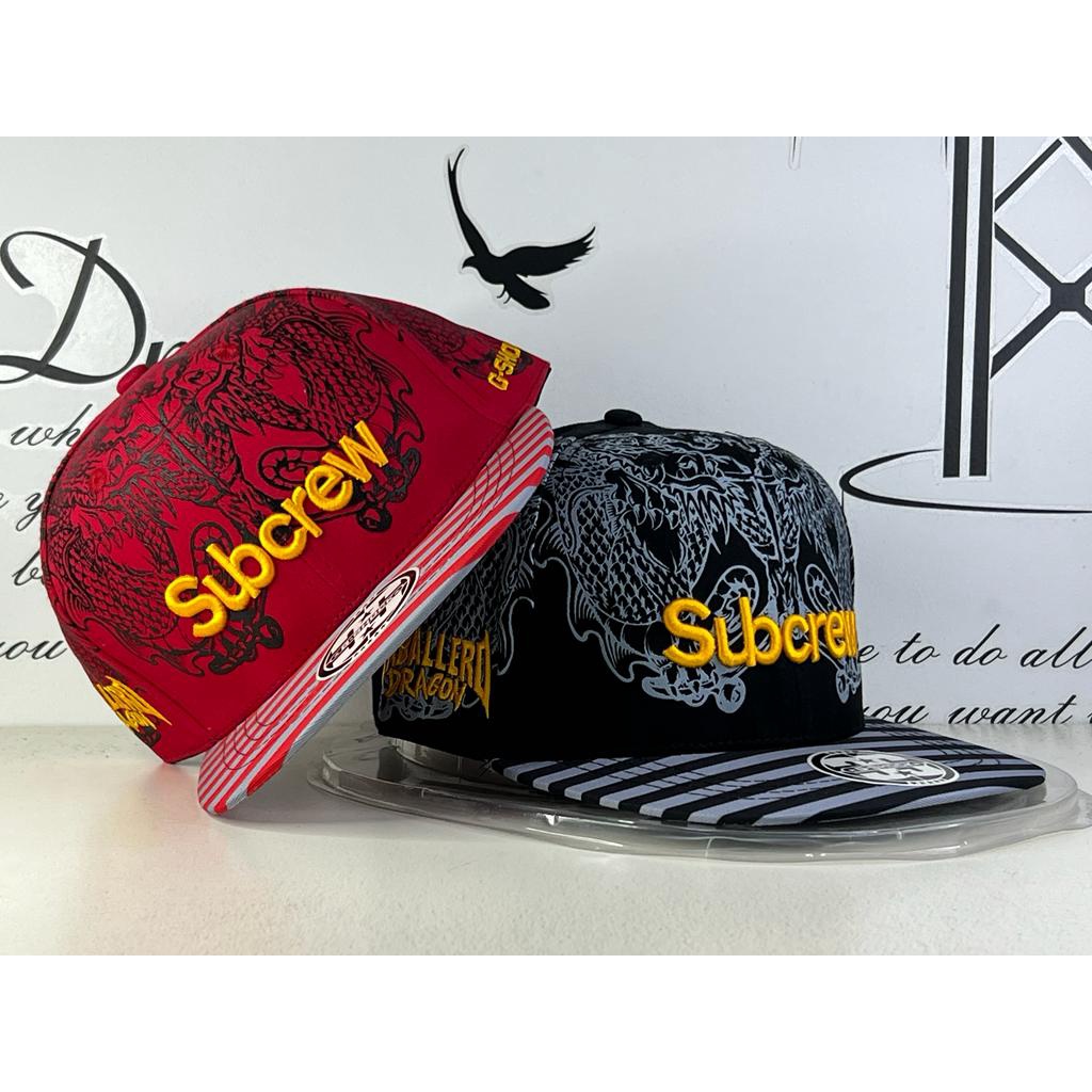 GSHOCK - SUBCREW CABALLERO DRAGON - FULL PRINT (CUSTOM PREMIUM SNAPBACK ...