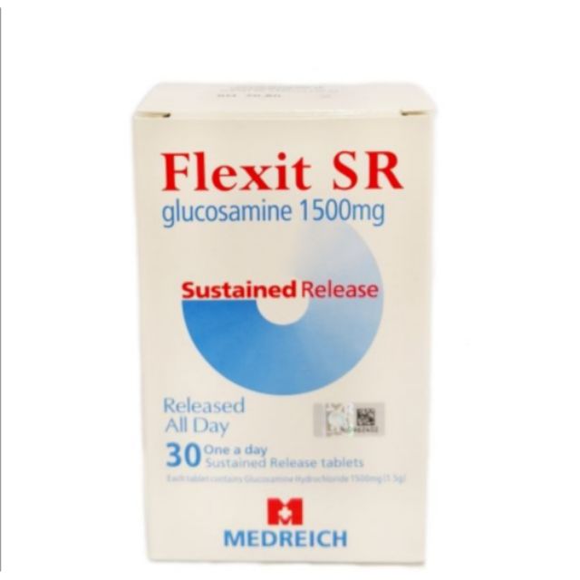 Flexit SR glucosamine 1500mg Tablets 30's (EXP: 09/2022) | Shopee Malaysia