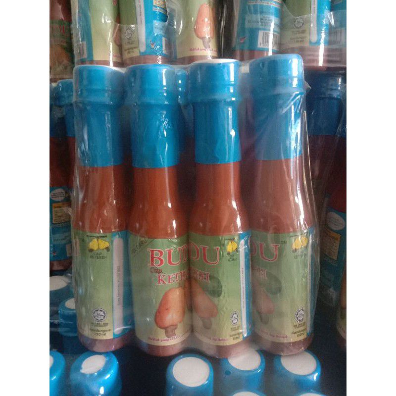 BUDU CAP KETEREH (BOTOL PLASTIK ) 1 DOZEN 12PSC 150ML | Shopee Malaysia