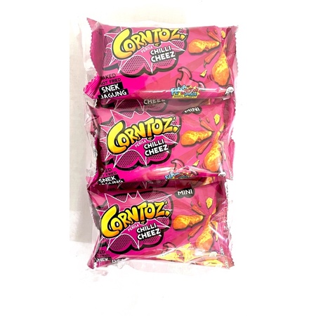 Corntoz Mini Crackers 15g x 6pkt Childhood Snacks Makanan Ringan Zaman ...