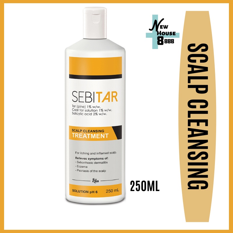 SEBITAR SCALP CLEANSING TREATMENT SOLUTION 250ML #EXP:08/2025# | Shopee ...