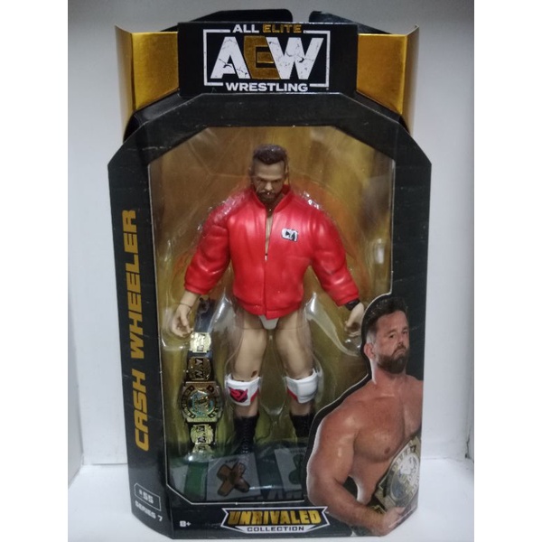 Jazwares AEW Unrivaled Series 7 Cash Wheeler FTR WWE Dash Wilder ...
