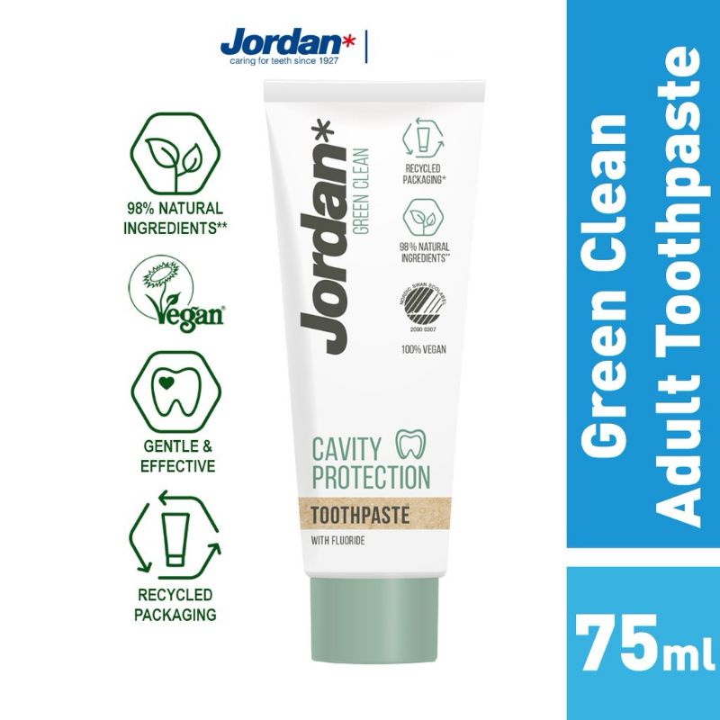 Jordan Green Clean Adult Toothpaste 75ml | Shopee Malaysia
