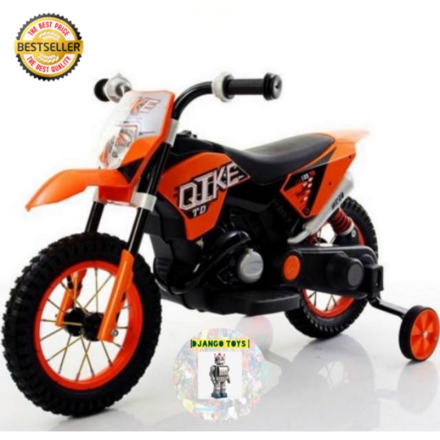 Scrambler Motorbike for Kids Rechargeable Kids Electric Bike Scrambler ...