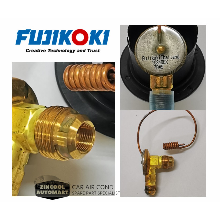 💥 Multiple Flare 3/8 Expansion Valve 💯% Original Fujikoki Thailand ...