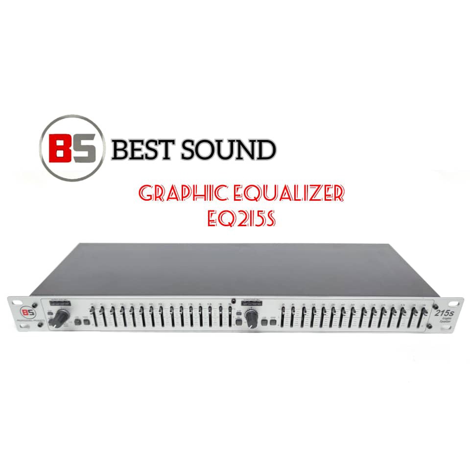 BS EQ215 Dual Channel 15-Band Graphic Equalizer (Ready Stock) - For ...