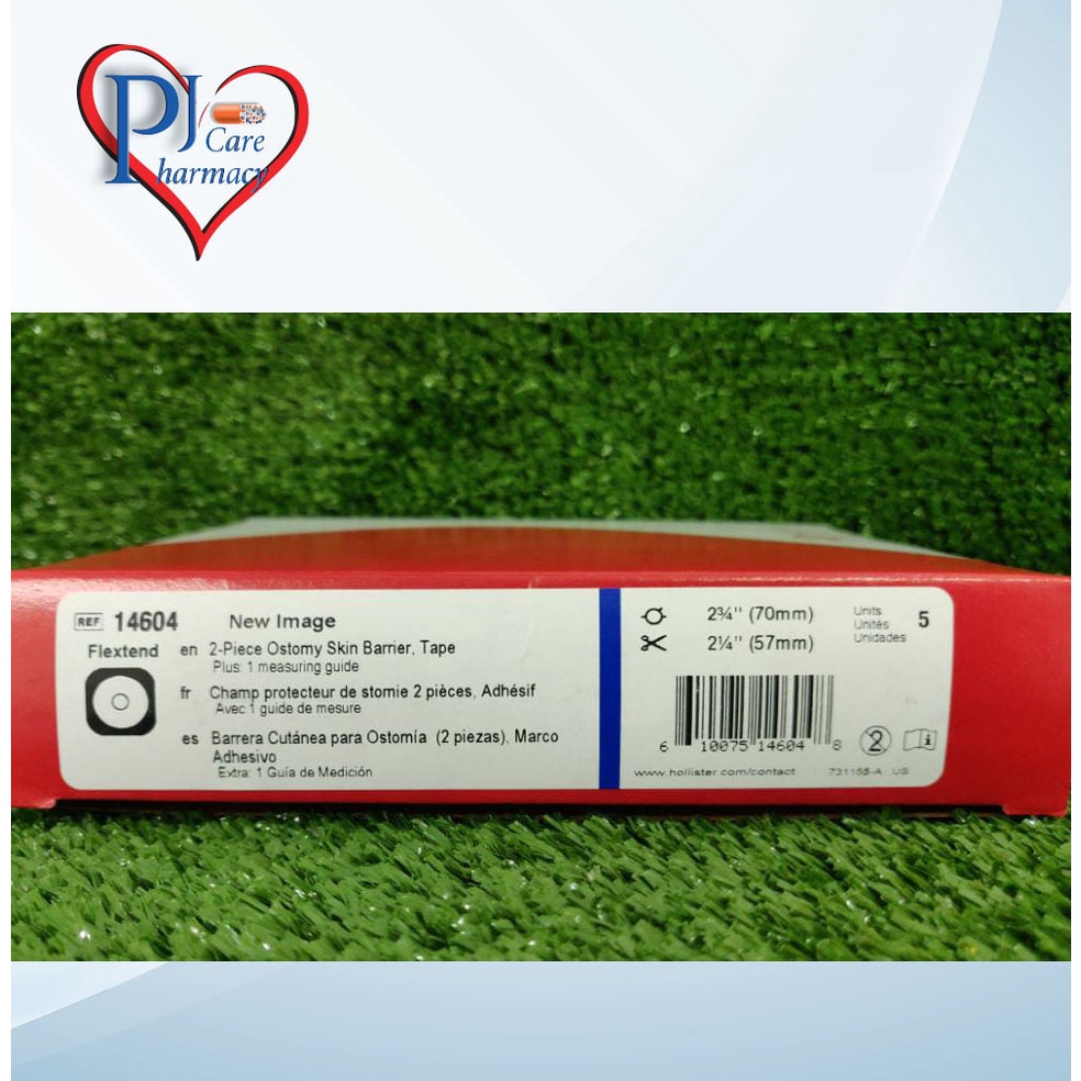 Hollister 14604 Ostomy Skin Barrier Flextend™ Trim to Fit, Extended ...