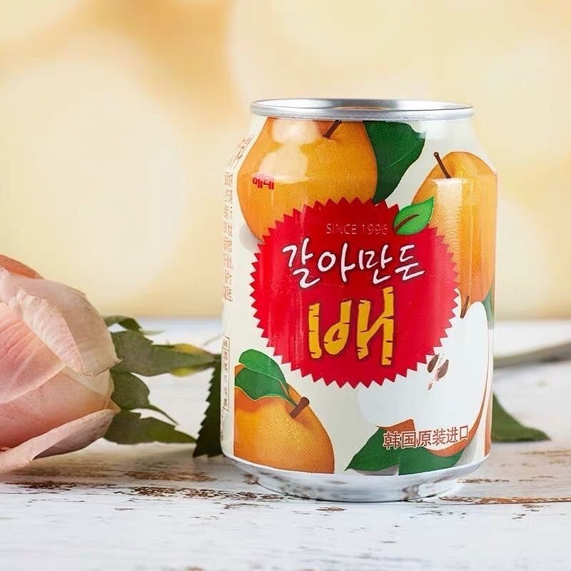 🔥Ready Stock🔥Korea Haitai BON BON Pear Juice Drinks/ 韩国海太水梨果粒果汁 238ml | Shopee Malaysia