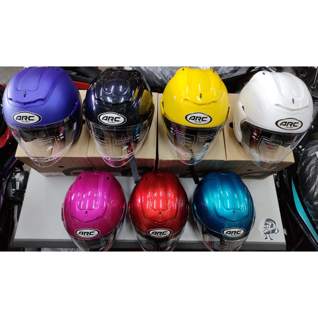 Helmet Arc Ritz Size L-XXL with Sirim Cert Topi Keledar Arc 头盔帽子 ...