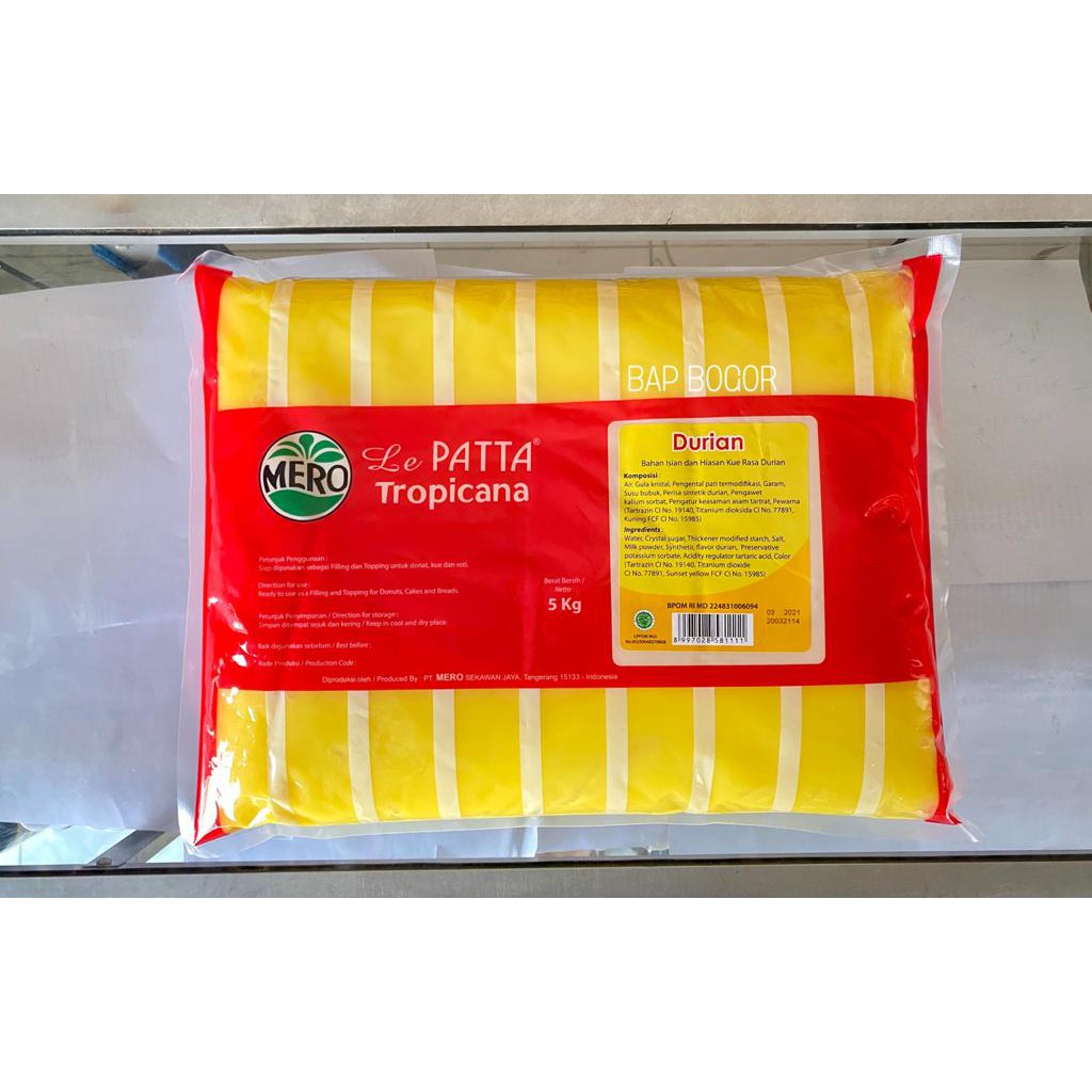 Mero Tropicana LePatta Jam 5KG | Shopee Malaysia