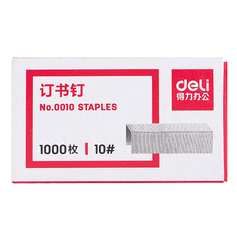 🇲🇾 Ready Stock Deli Stapler Bullet 24/6 10# Staple Ubat Staples No.0012 ...