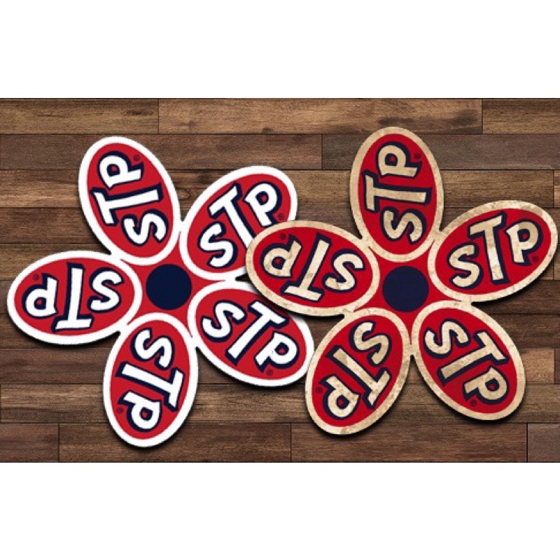 🔥Best Deal🔥 4inch STP Motor Oil Flower retro stickers | Shopee Malaysia