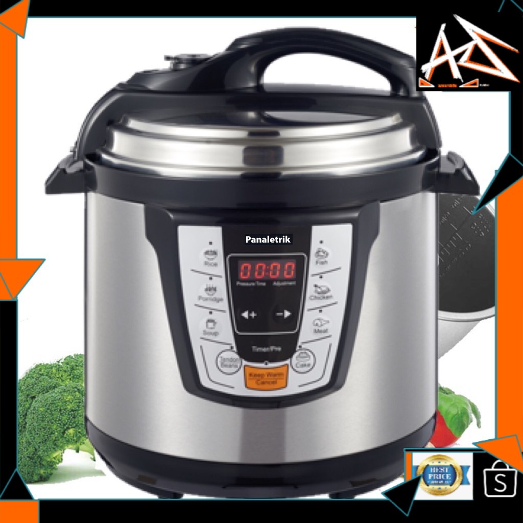 MALAYSIA UP📣(AZWAR SHOP) Electric Pressure Cooker Multi Cooker Rice ...